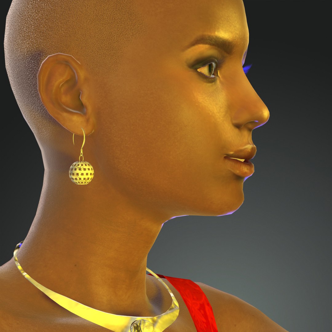 3D Eliza Bijou Fashion Model - TurboSquid 1482129