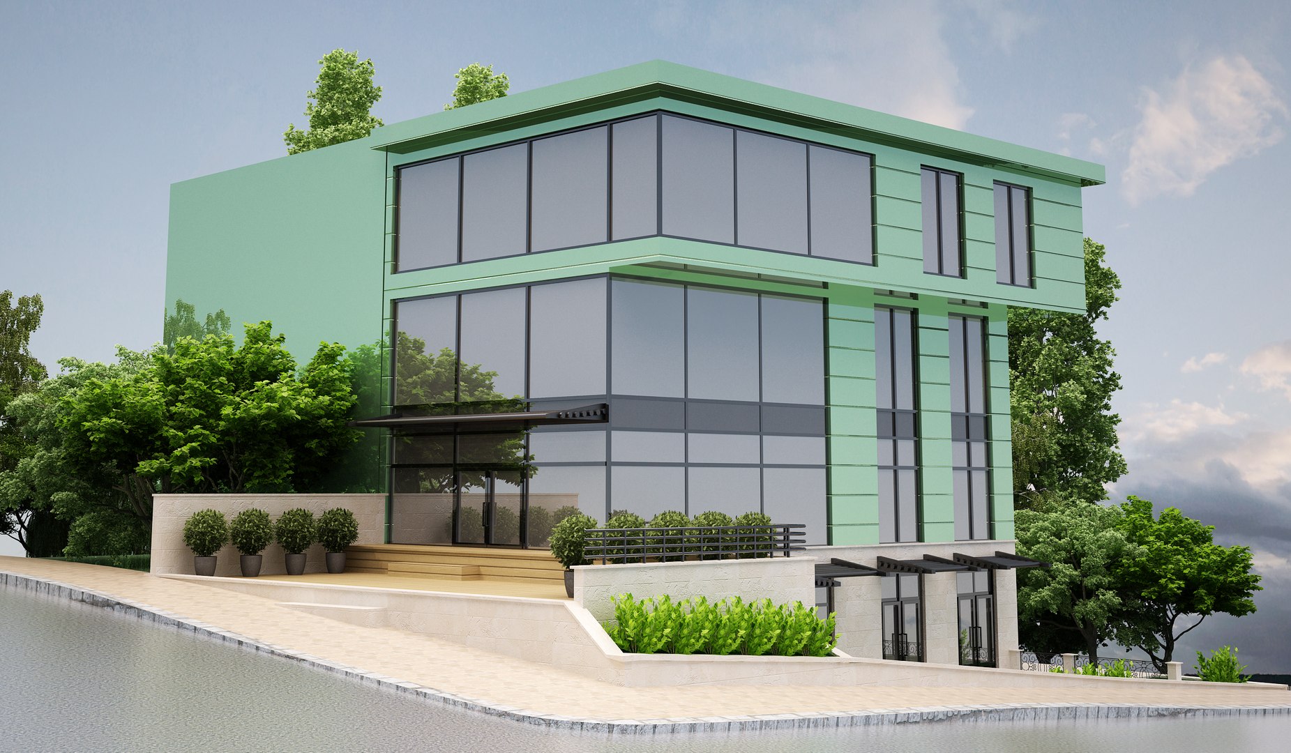 3d Office Home Model