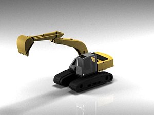 Excavator 3D Models for Download | TurboSquid