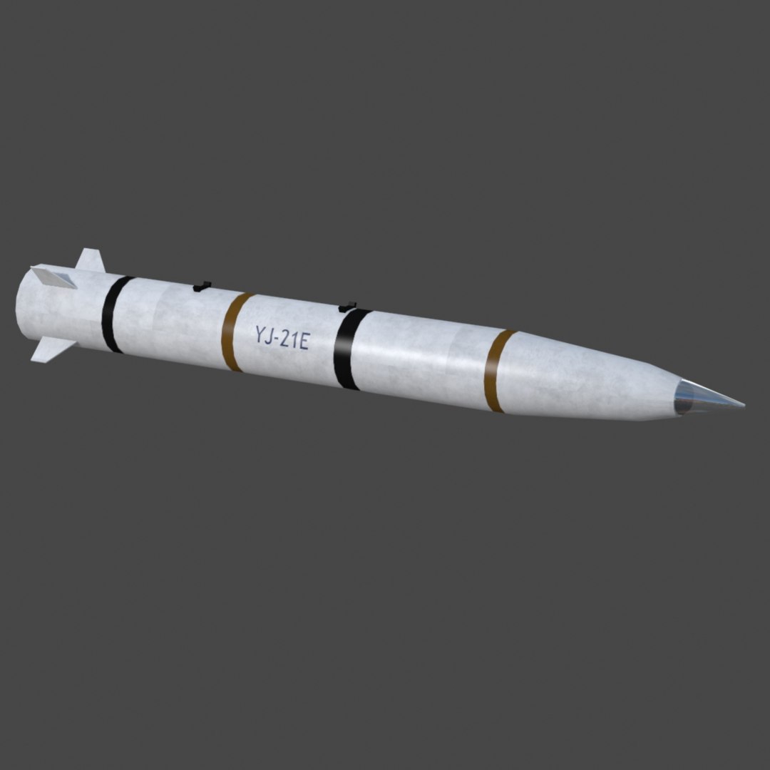 3D Chinese Yj21 Anti Ship Missile - TurboSquid 1984883