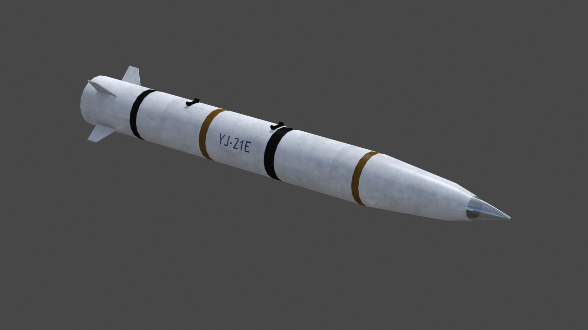 3D Chinese Yj21 Anti Ship Missile - TurboSquid 1984883