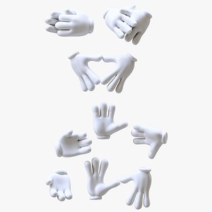 3D Hand Foot Combo Model - TurboSquid 1378597