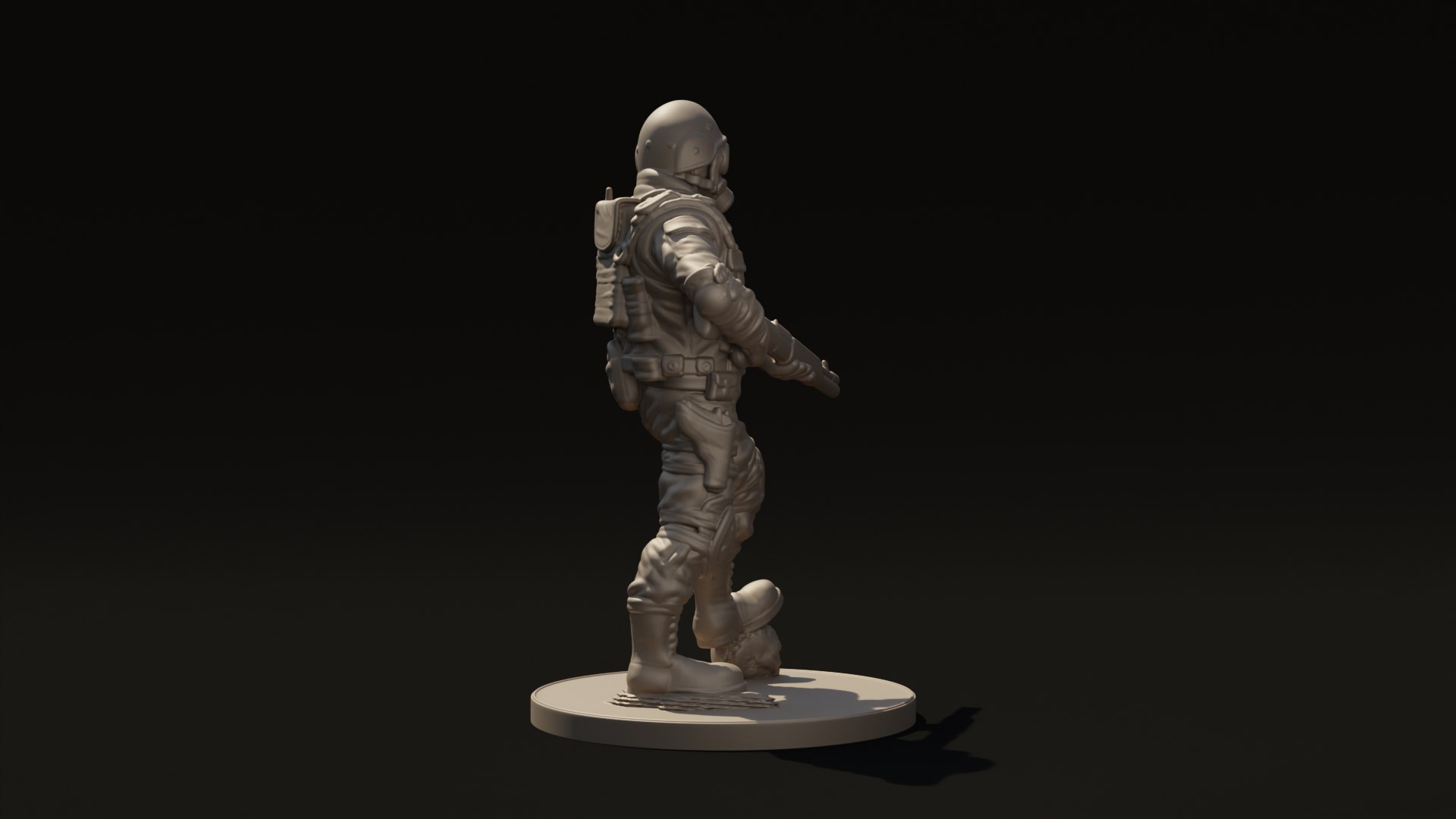 3D Zombie Slayer Figure 3D Print Model Model - TurboSquid 1985097