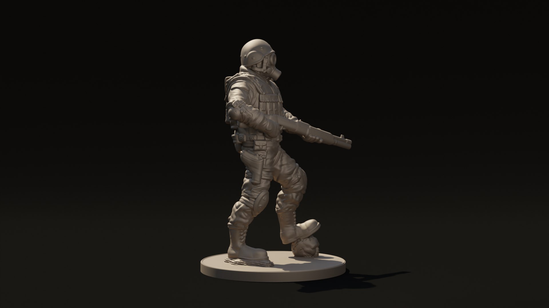 3D Zombie Slayer Figure 3D Print Model Model - TurboSquid 1985097