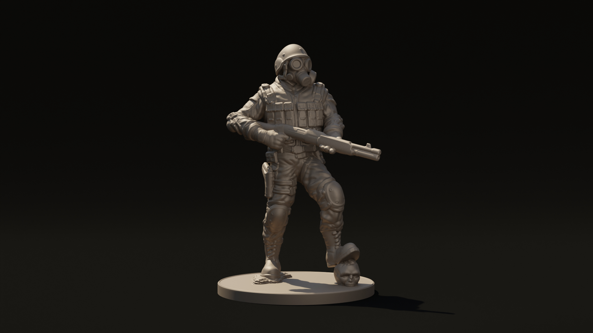 3D Zombie Slayer Figure 3D Print Model Model - TurboSquid 1985097