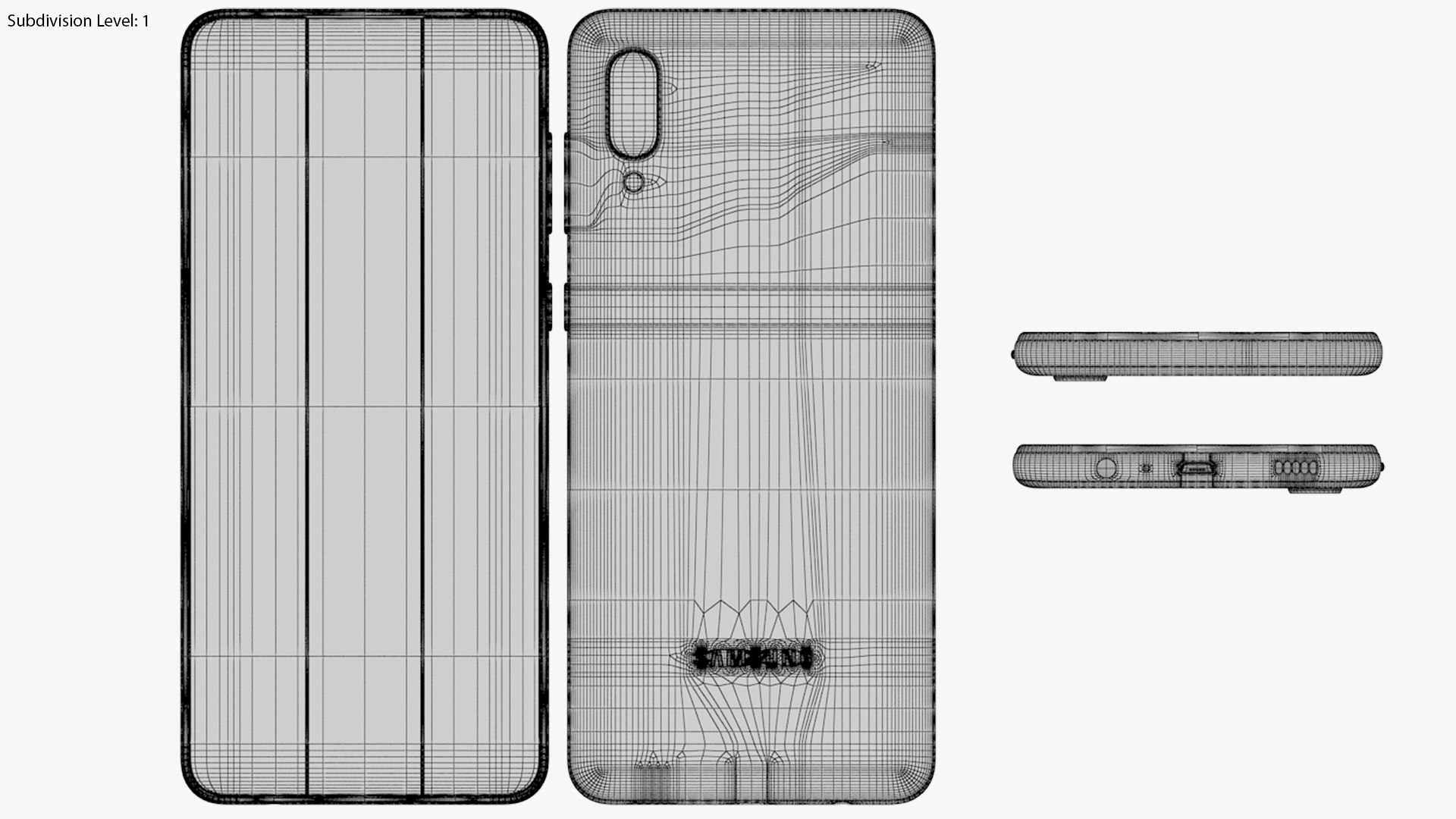 3D Samsung Galaxy A02 Model - TurboSquid 1689809