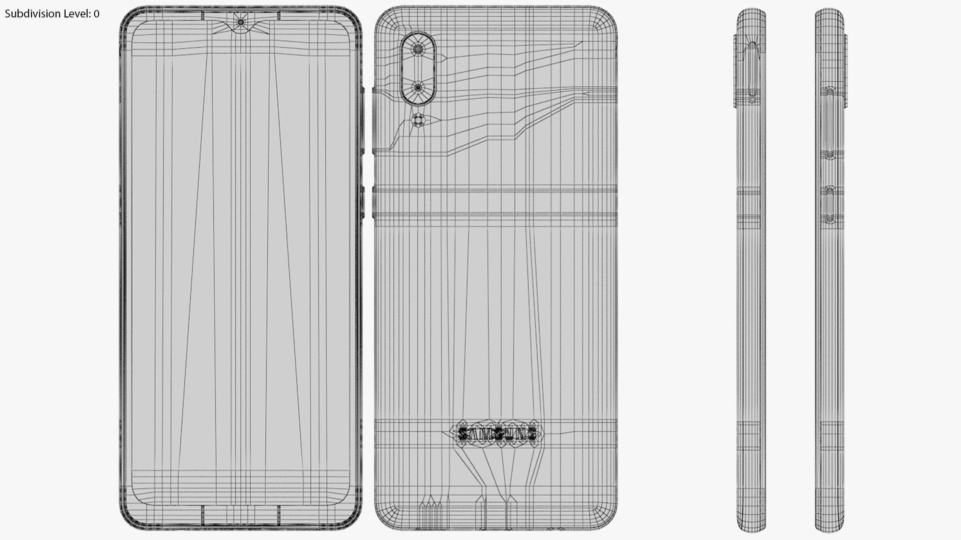 3D Samsung Galaxy A02 Model - TurboSquid 1689809