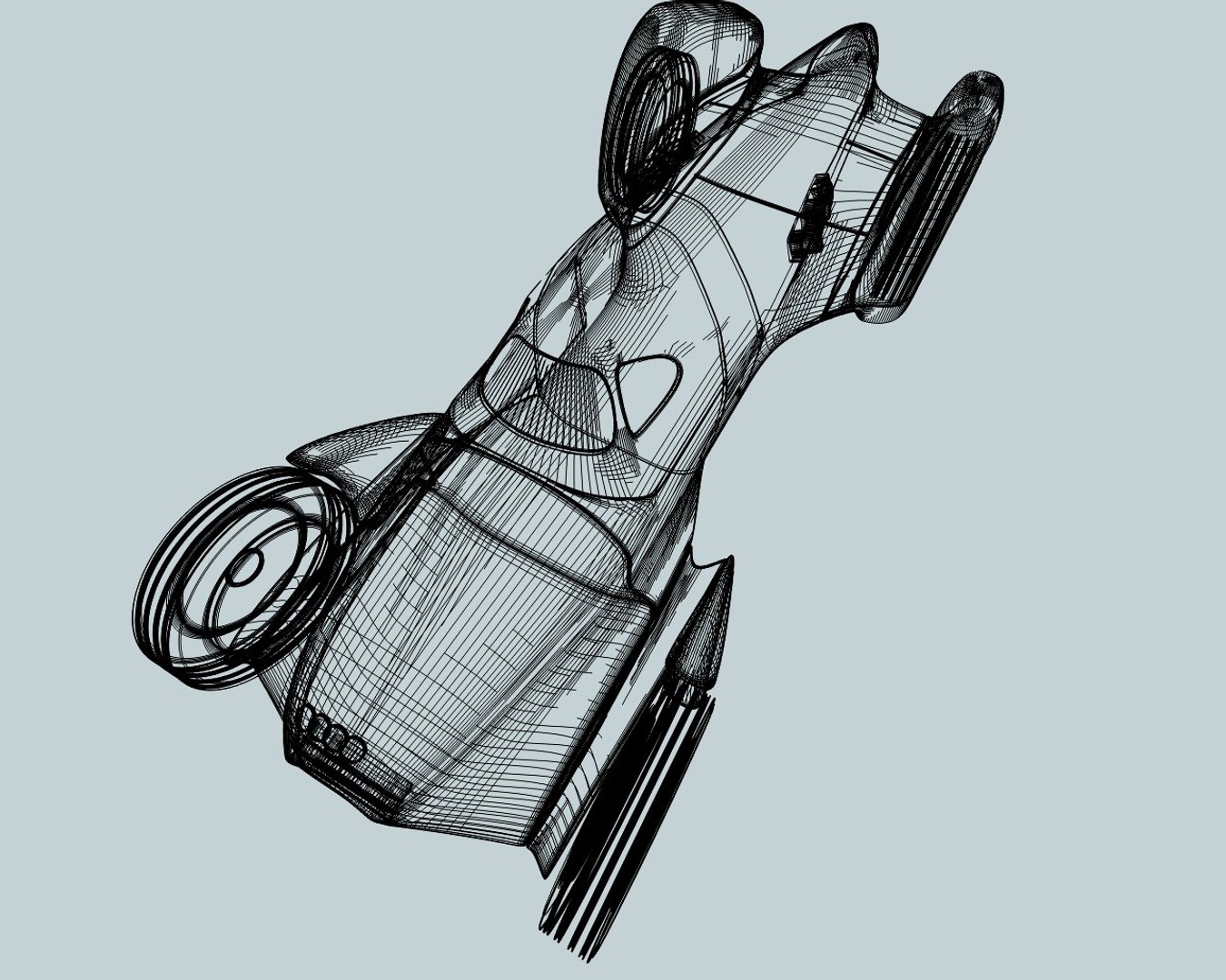 3d 1936 Auto Union Model