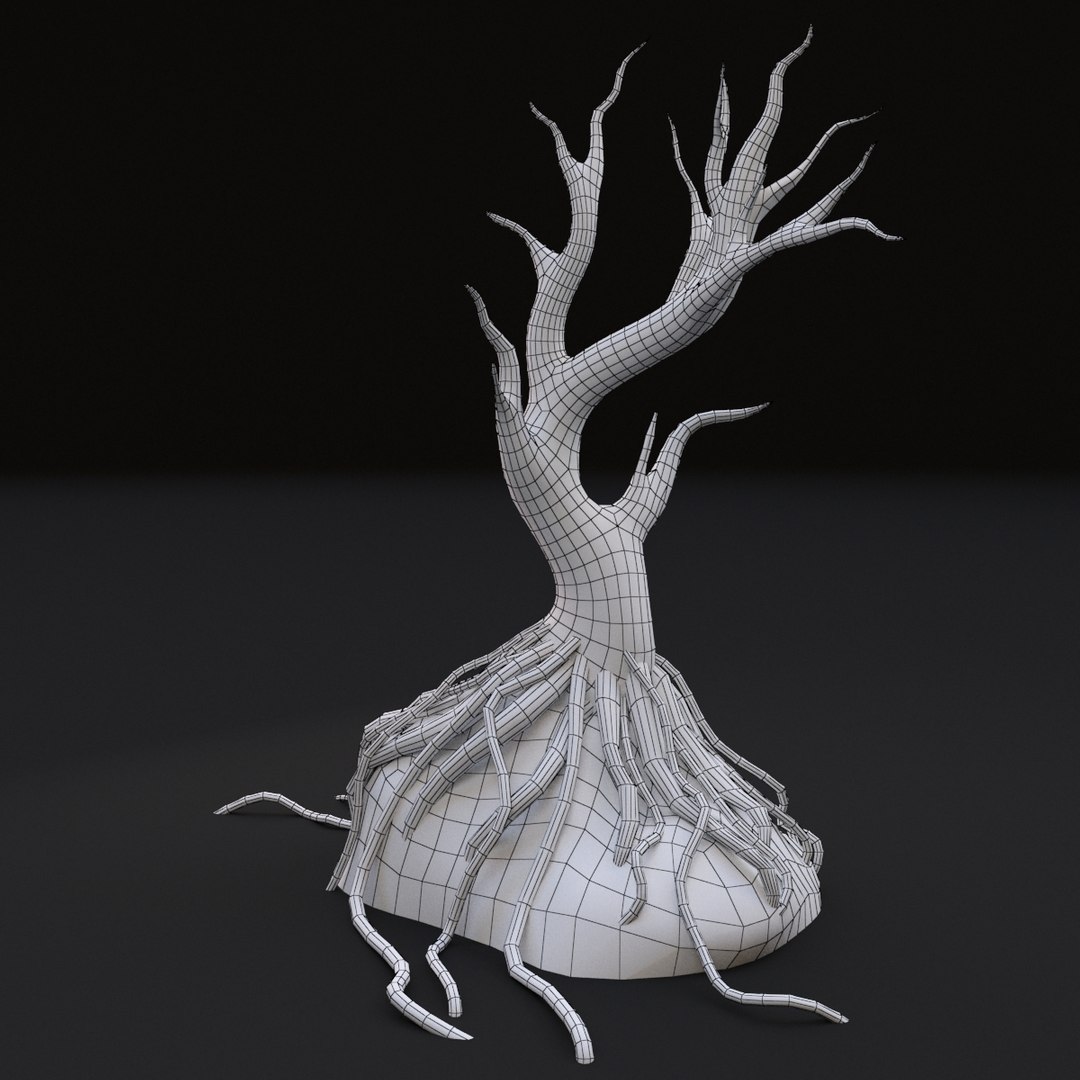 3D Old Tree Model - TurboSquid 1410303