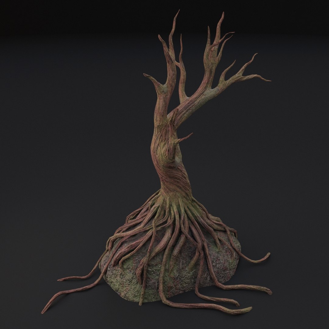 3D Old Tree Model - TurboSquid 1410303
