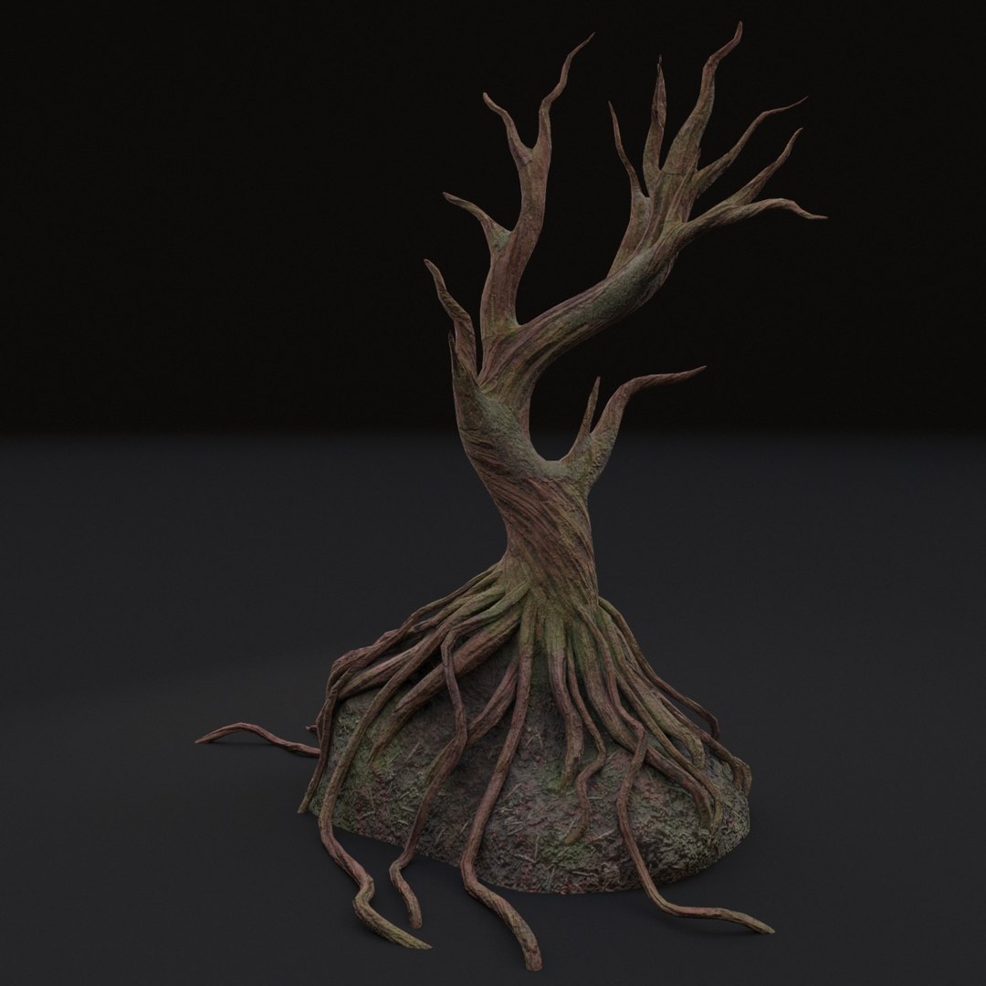 3D Old Tree Model - TurboSquid 1410303