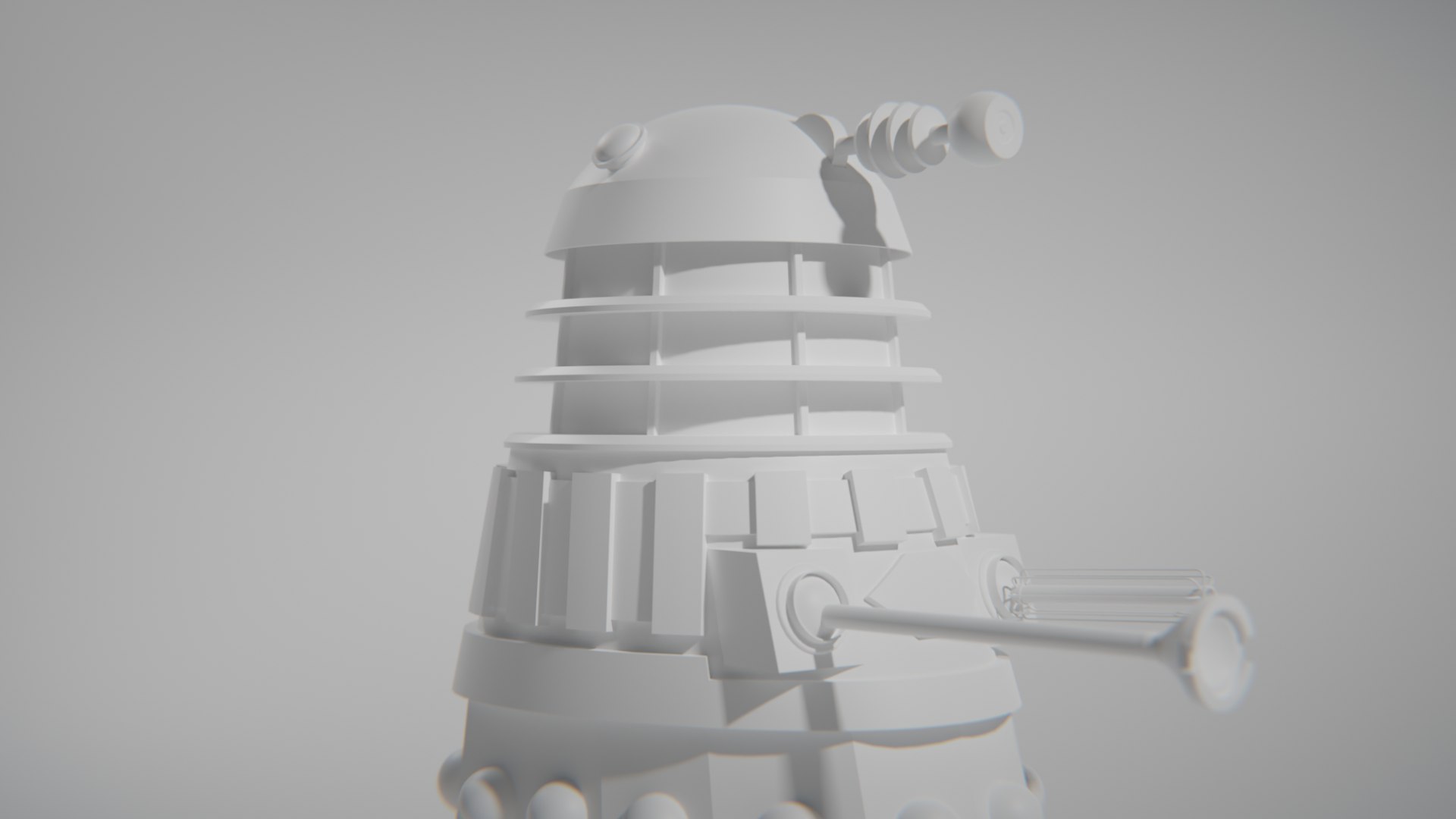 Free Imperial Dalek Model - TurboSquid 1844372