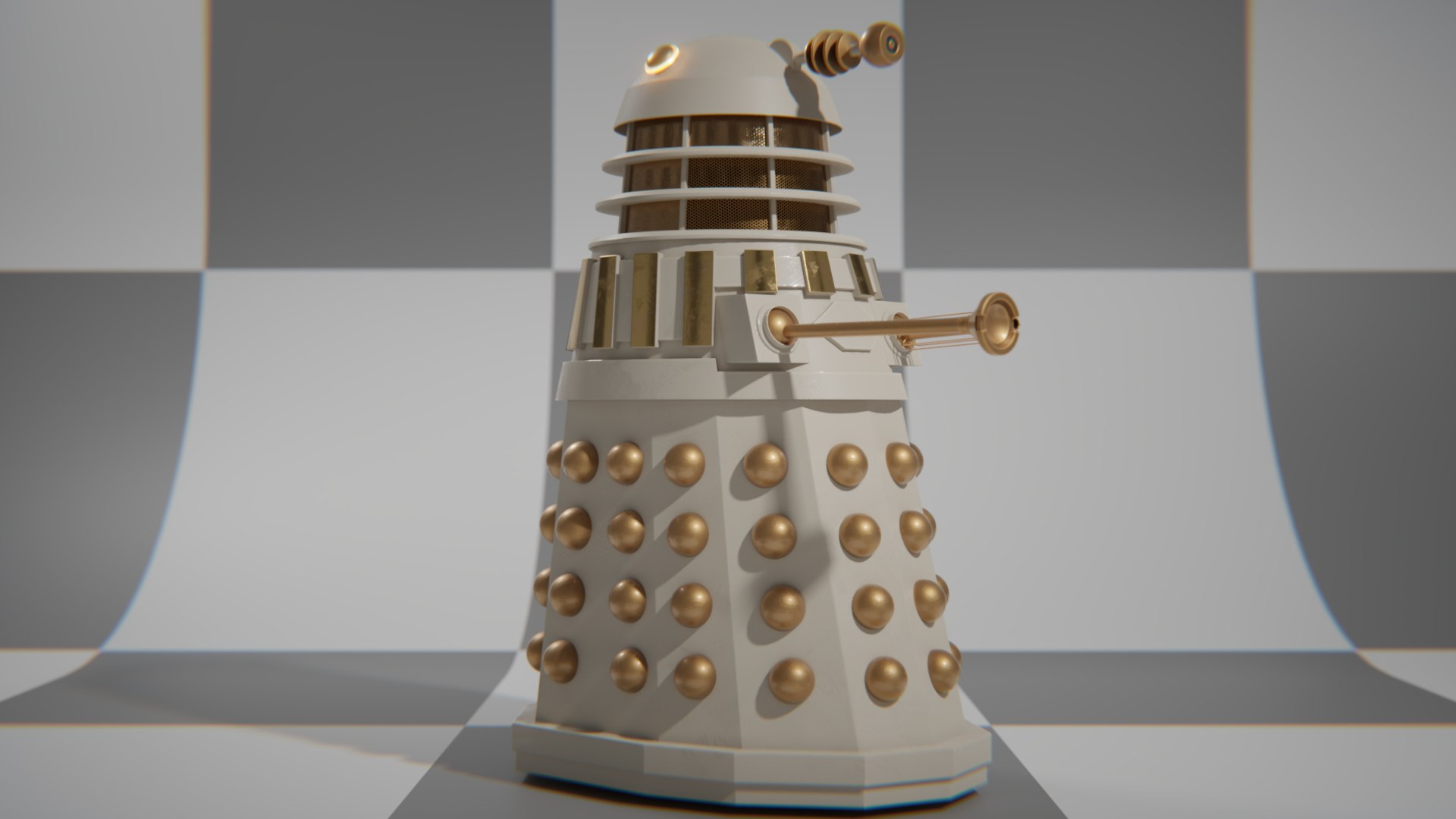 Free Imperial Dalek Model - TurboSquid 1844372