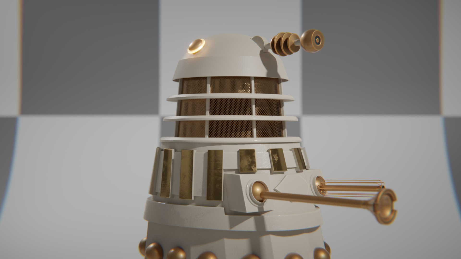 Free Imperial Dalek Model - TurboSquid 1844372