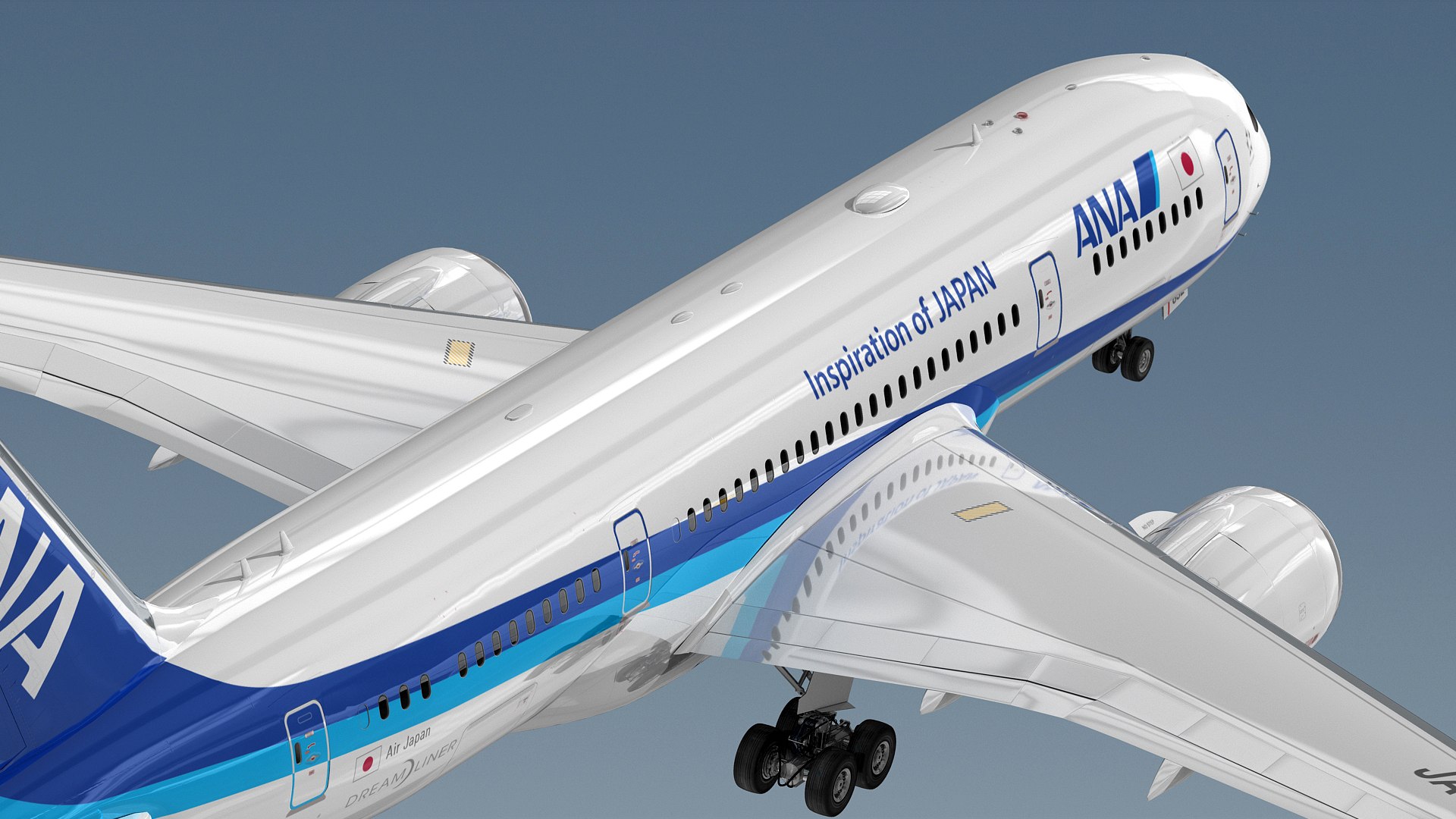 3D Boeing 787-8 All Nippon Airways - TurboSquid 2002071