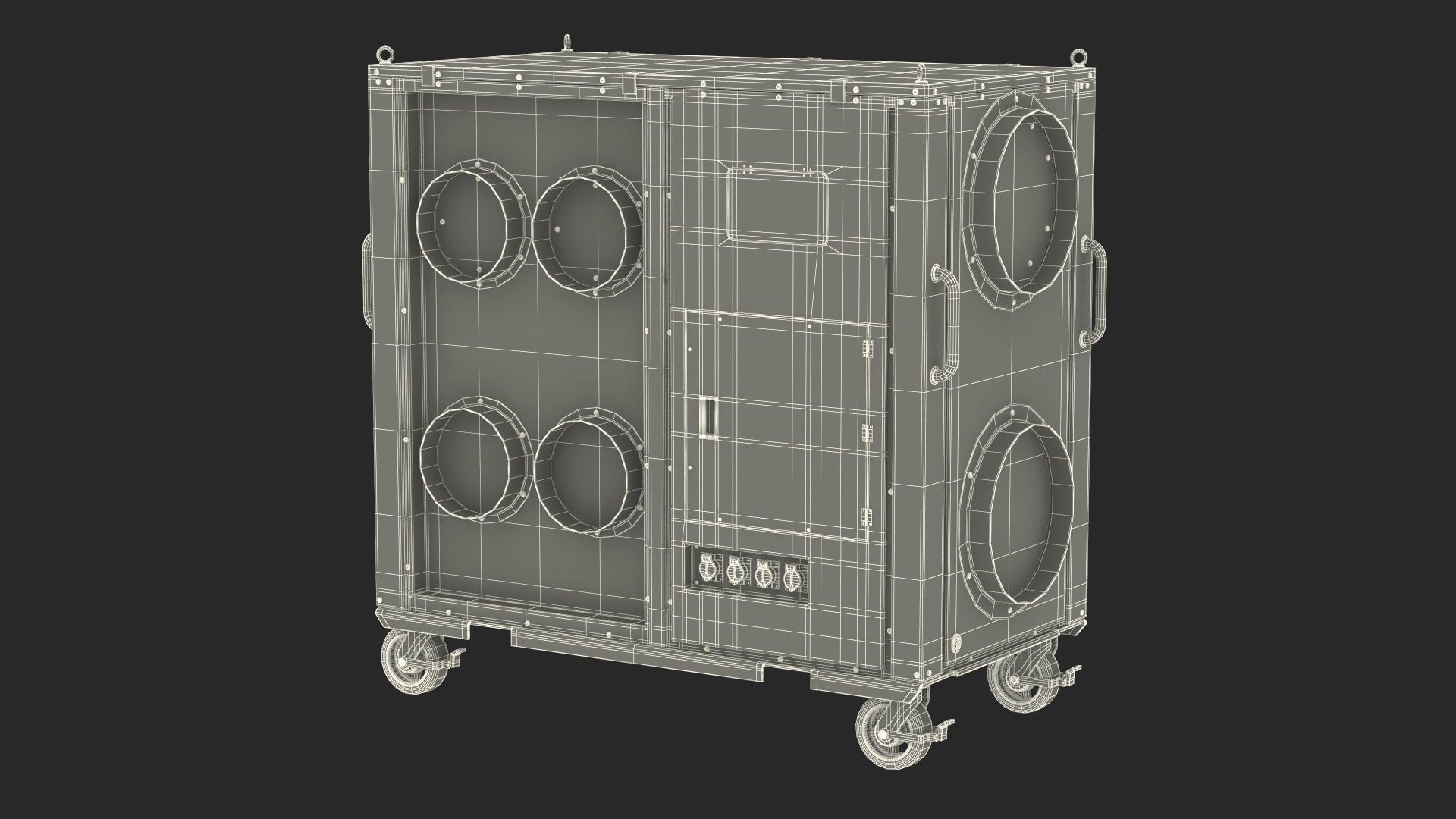 3D Industrial Air Conditioner Model - TurboSquid 2222197
