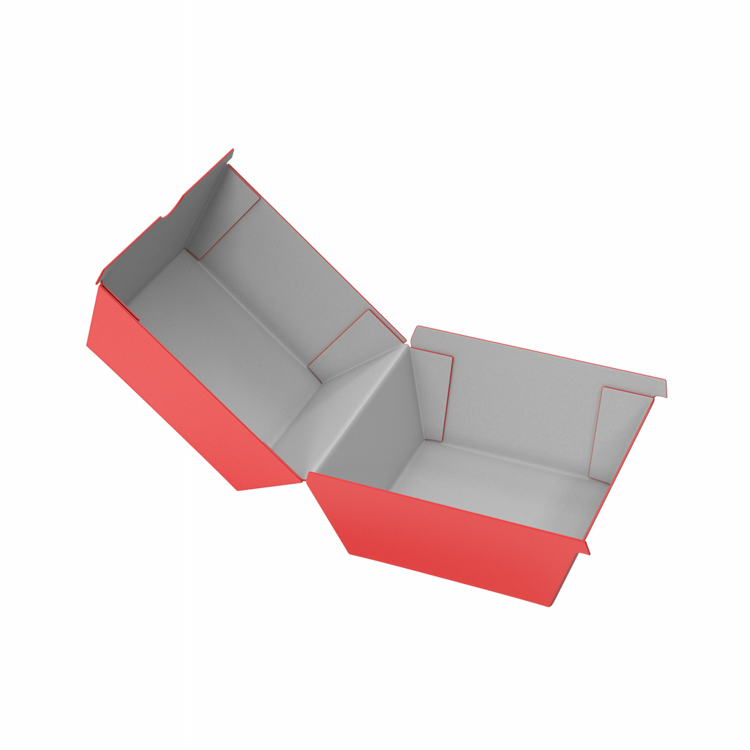 Burger Box Opened 3D Model - TurboSquid 1879067