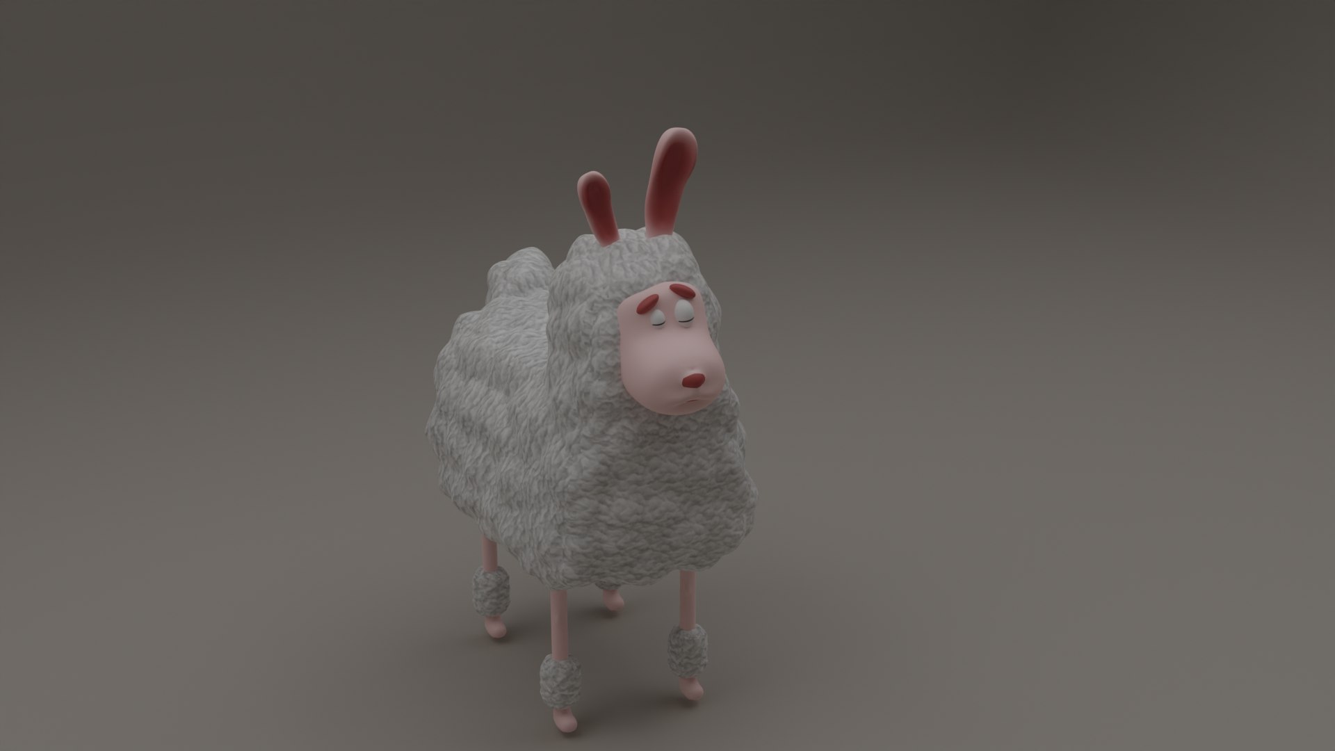 Cartoon Sheep 3D model - TurboSquid 2120741