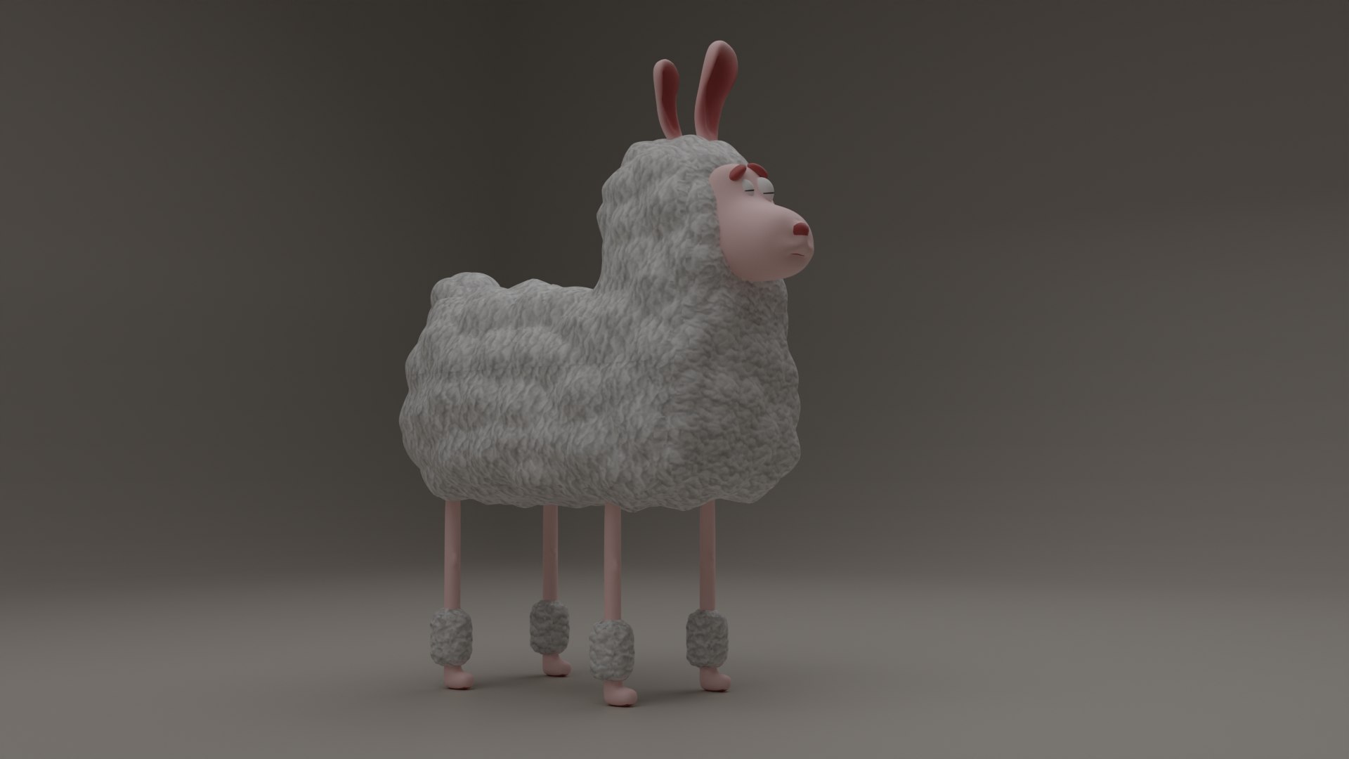 Cartoon Sheep 3D Model - TurboSquid 2120741