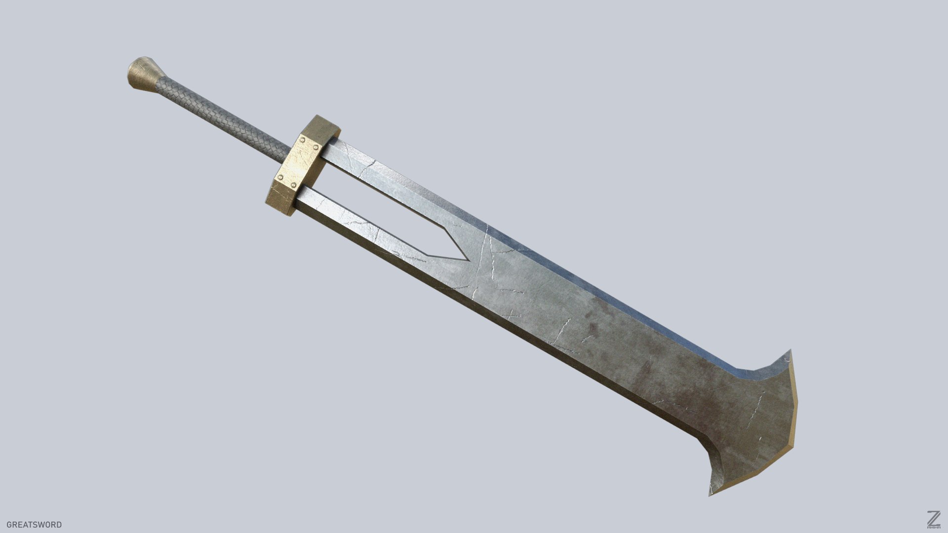 Greatsword Model - TurboSquid 2388075