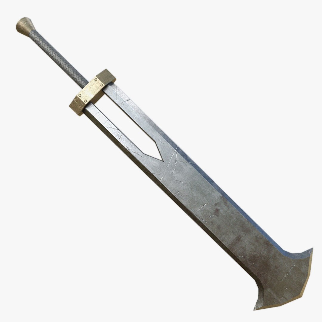 Greatsword Model - TurboSquid 2388075