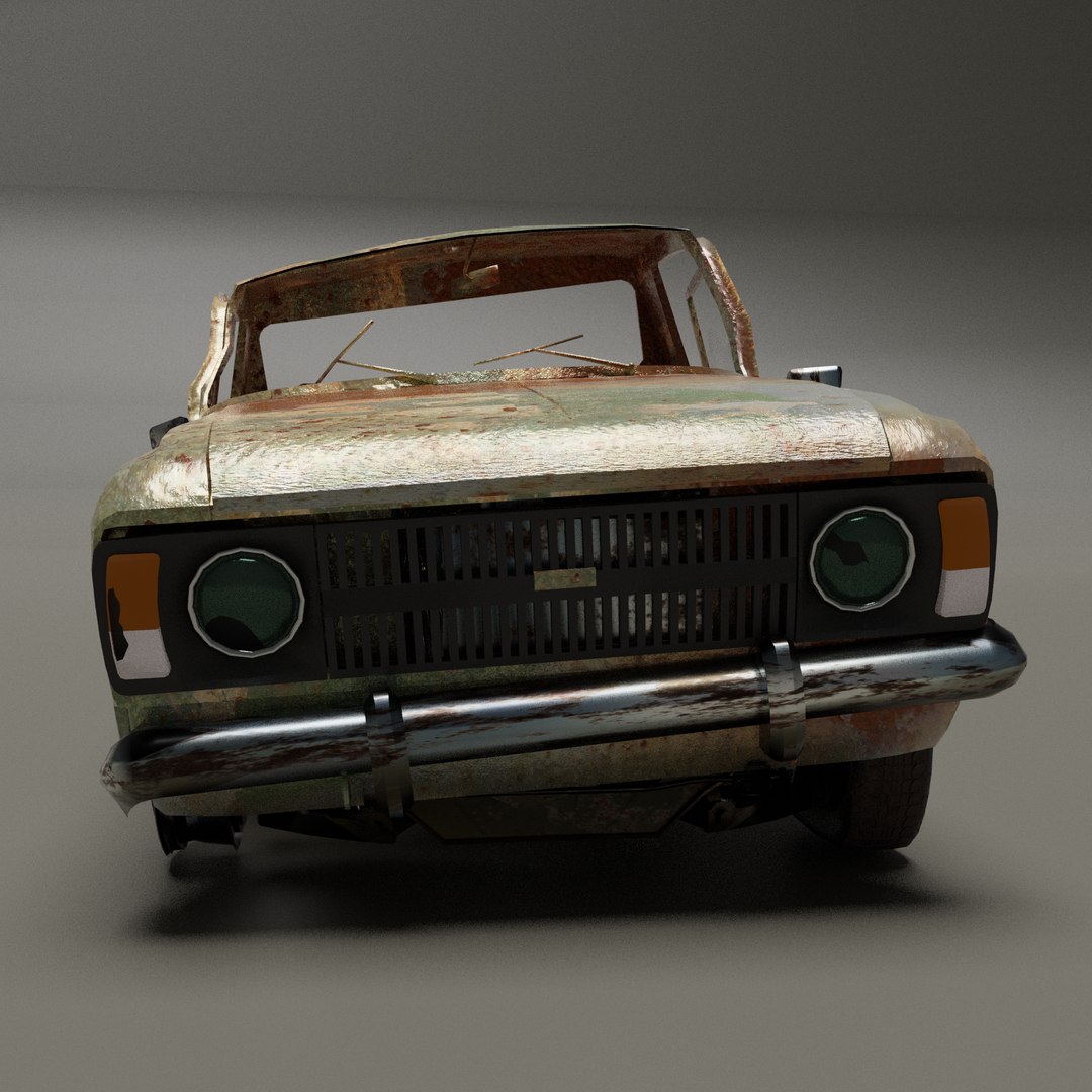 Old Car 3D - TurboSquid 1951303
