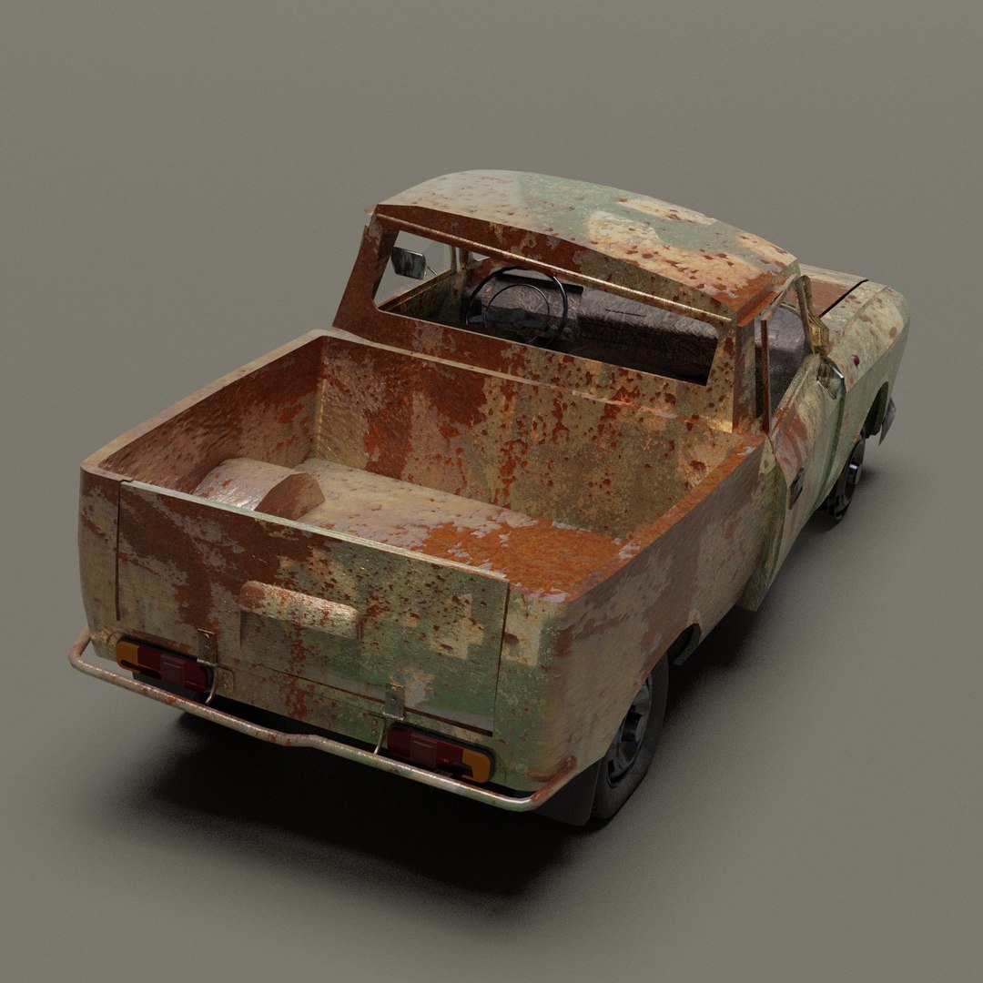 Old Car 3D - TurboSquid 1951303
