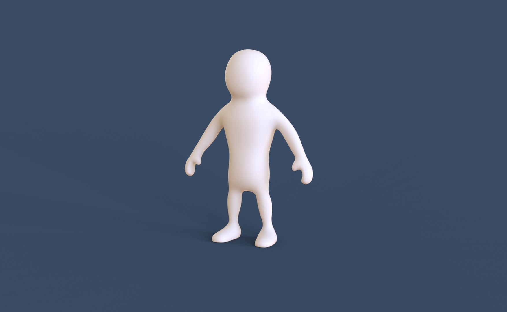 Stickman 01 Rigged Low Poly Model - TurboSquid 2319836