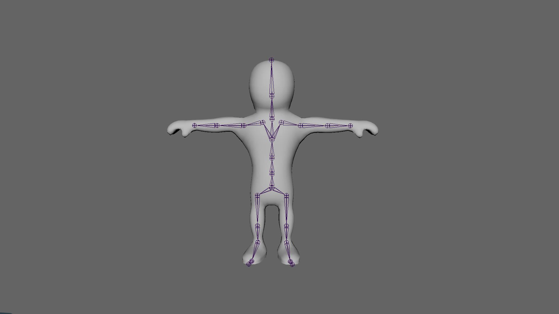 Stickman 01 Rigged Low Poly Model - TurboSquid 2319836
