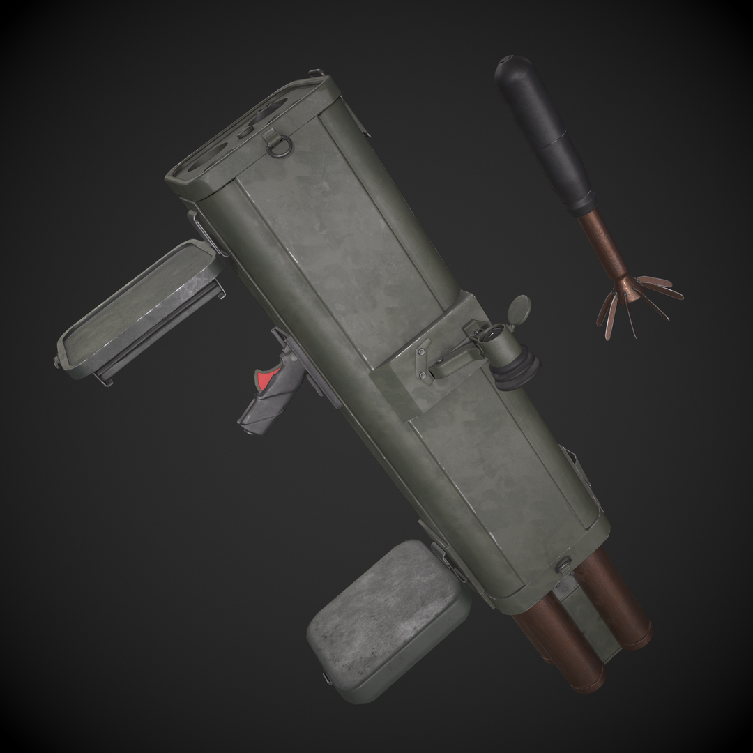 M202 フラッシュ3Dモデル - TurboSquid 2064049