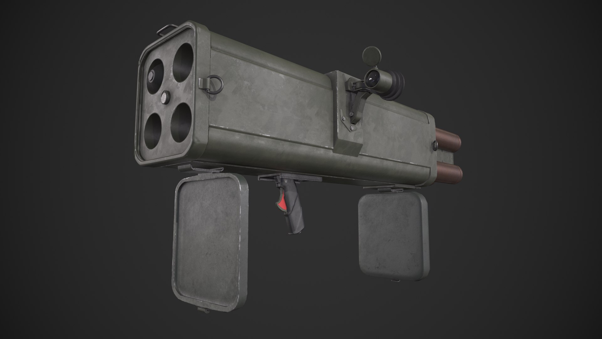 3D Model M202 Flash - TurboSquid 2064049