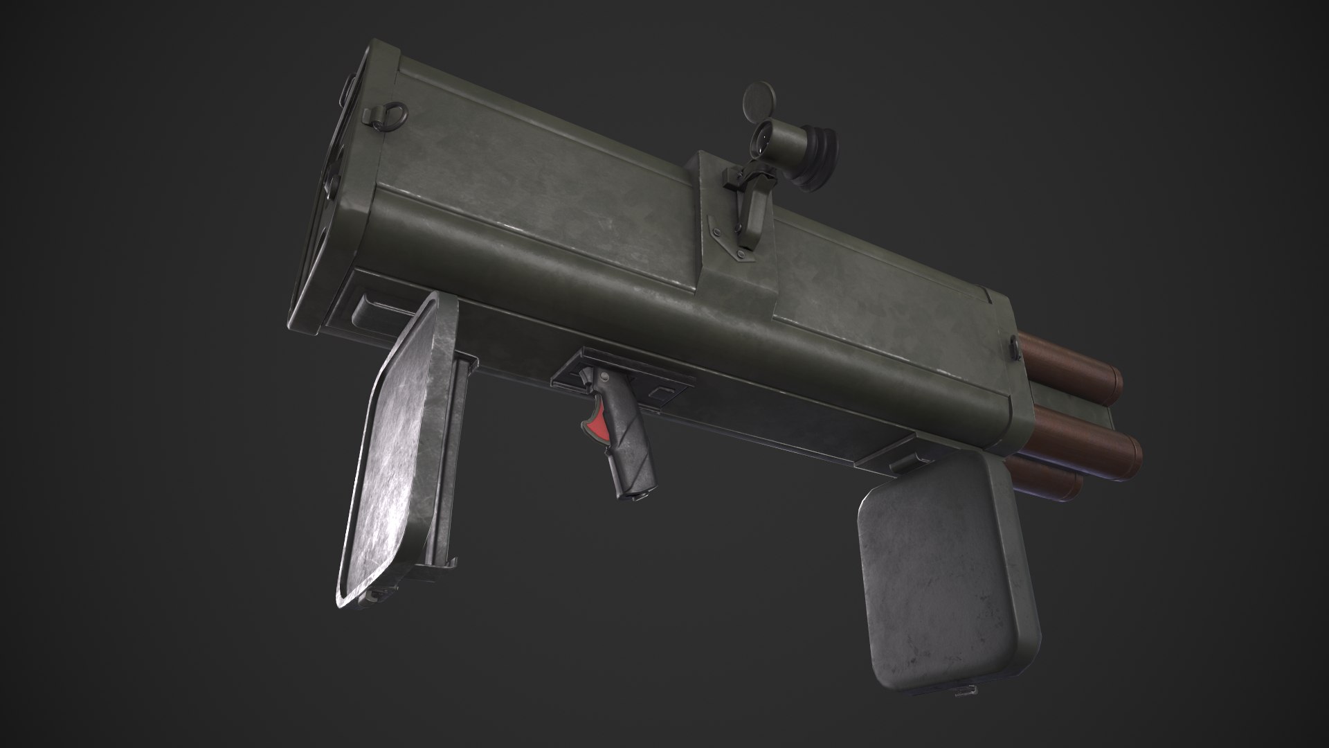 3D Model M202 Flash - TurboSquid 2064049