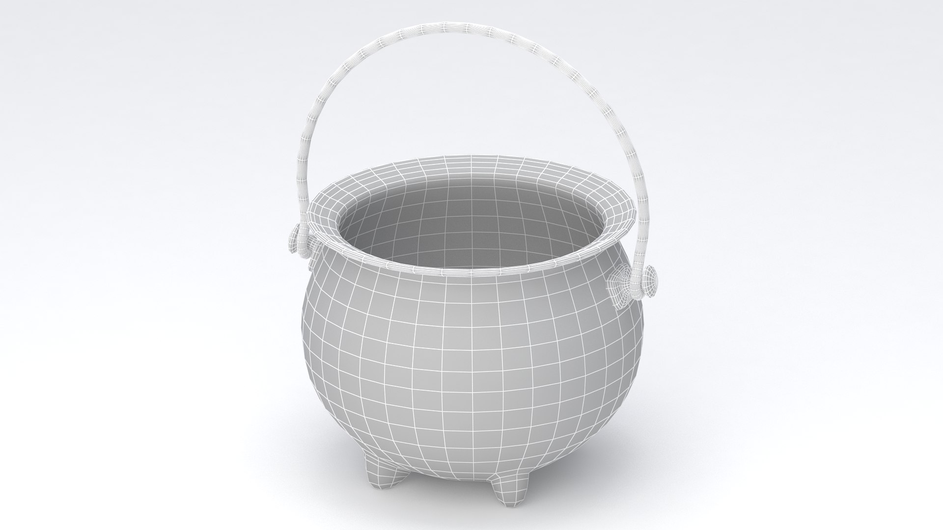 3D Gold Cauldron Model - TurboSquid 2171156