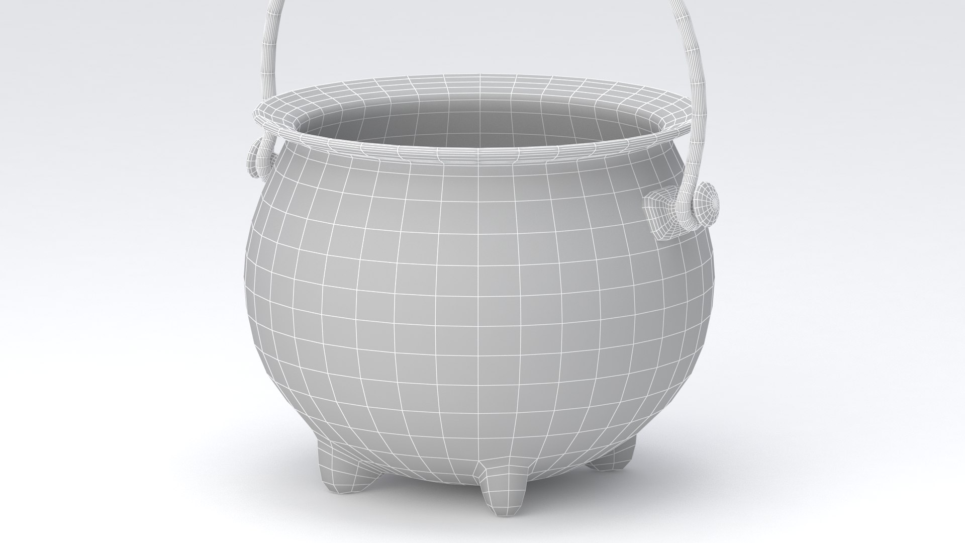 3D Gold Cauldron Model - TurboSquid 2171156