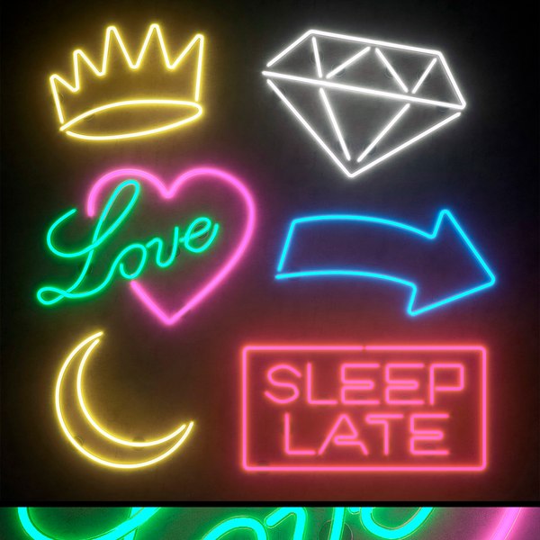 Neon Light 3D Models for Download | TurboSquid
