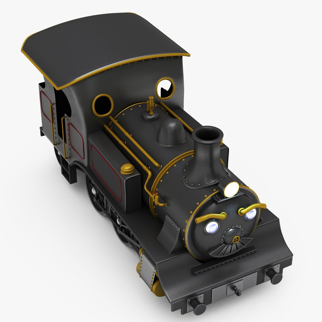 Ma Cartoon Locomotive Yaemon