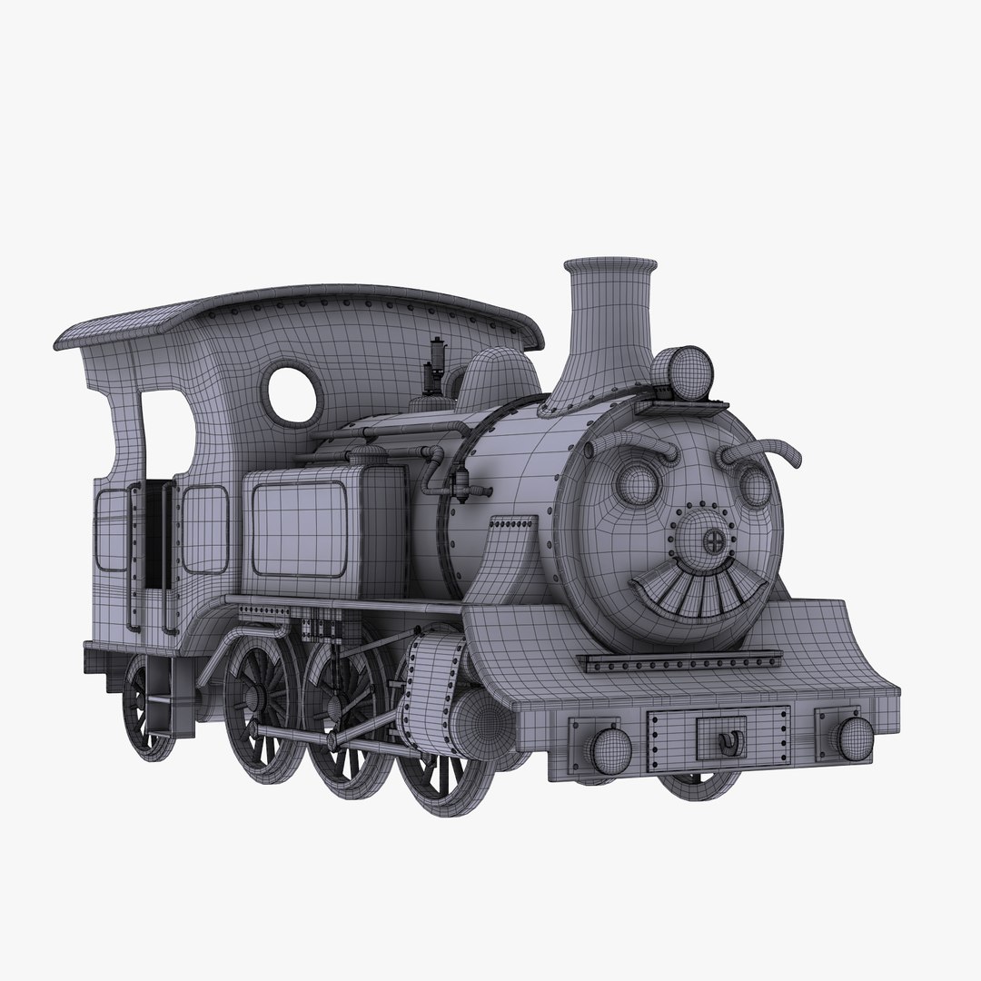 Ma Cartoon Locomotive Yaemon