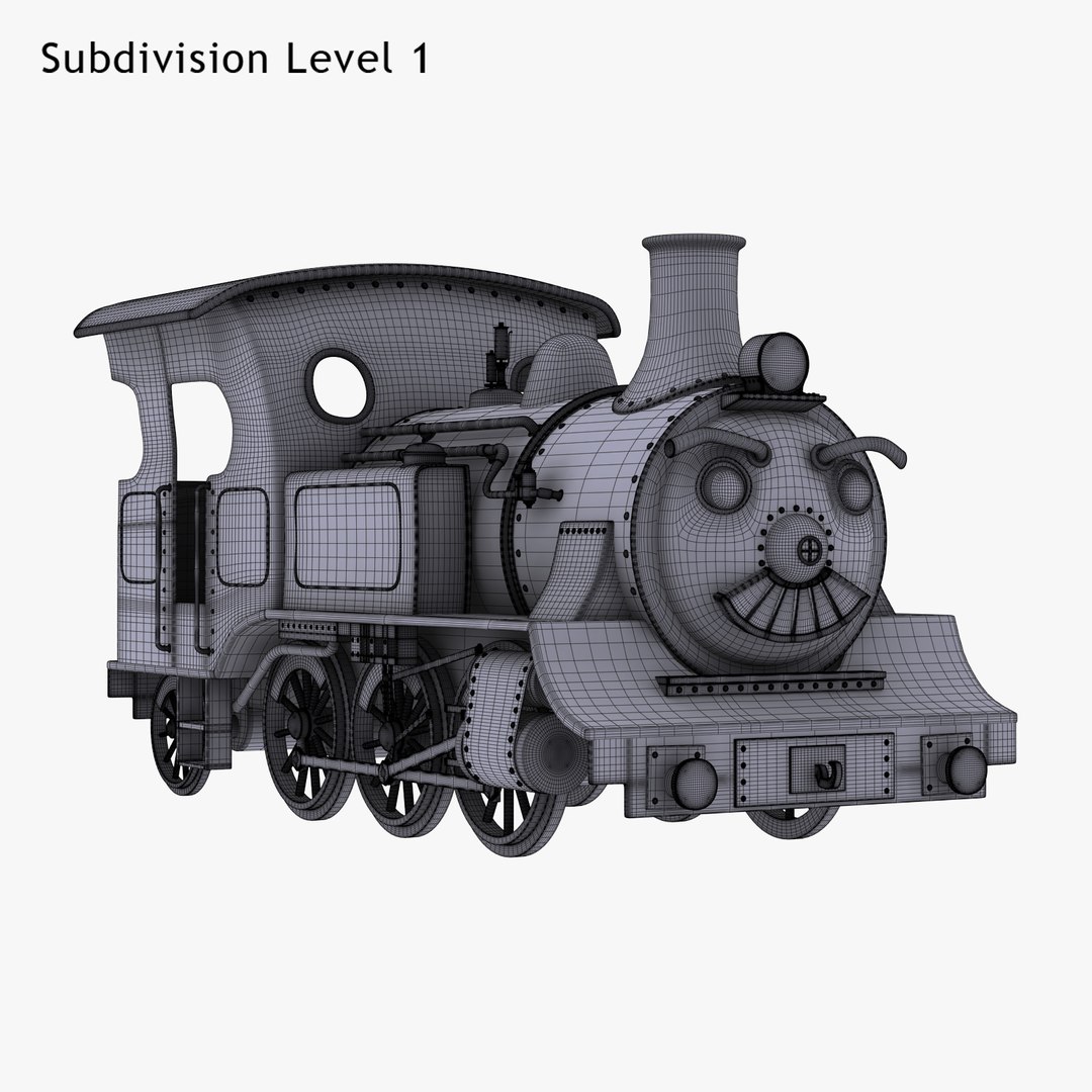 Ma Cartoon Locomotive Yaemon