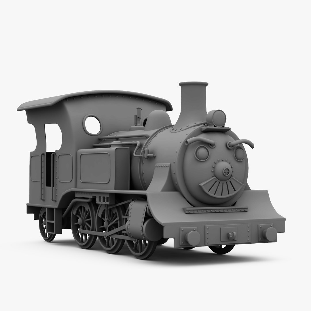 Ma Cartoon Locomotive Yaemon