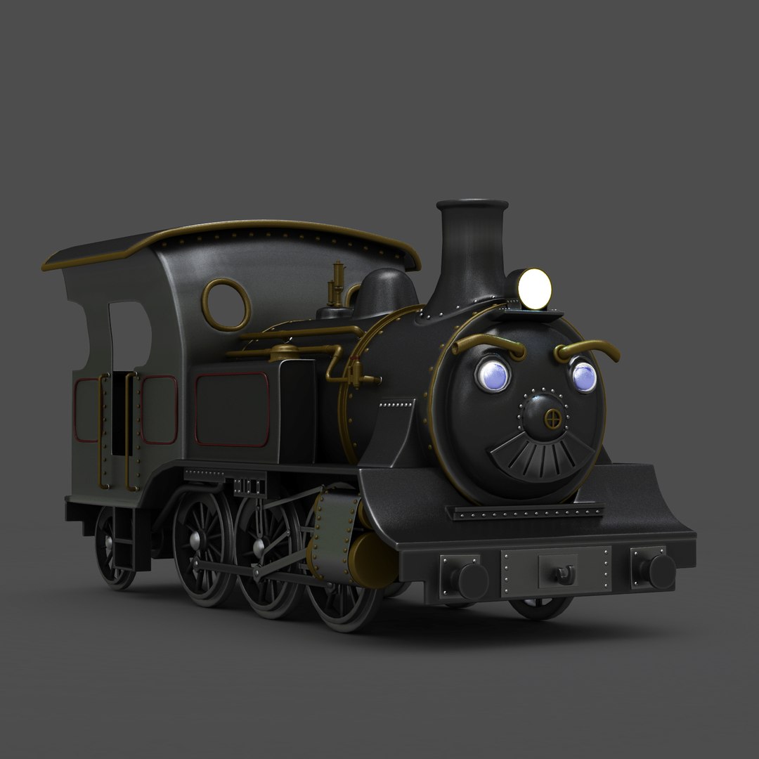 Ma Cartoon Locomotive Yaemon