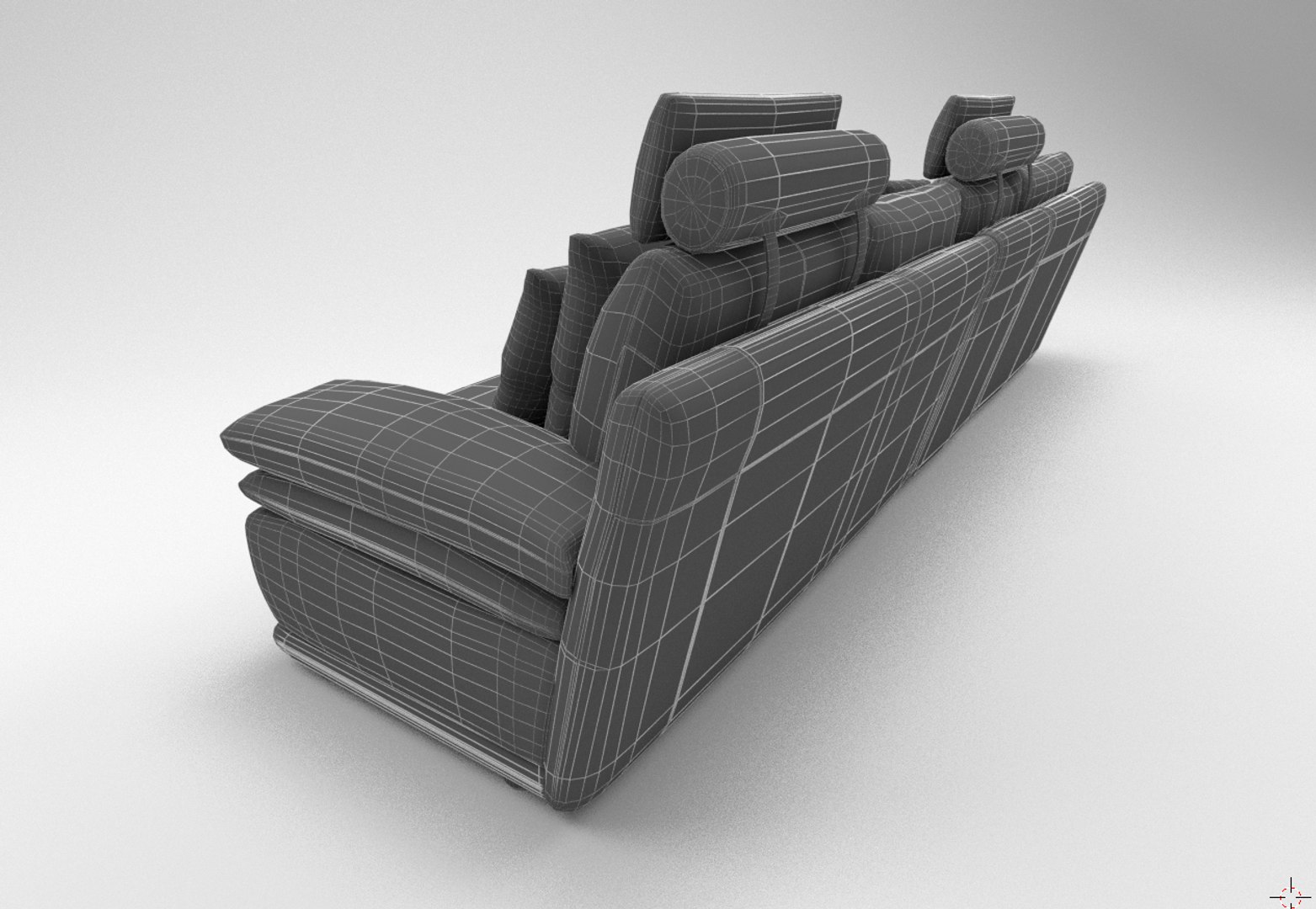 3D Model Sofa L Shape - TurboSquid 1380770