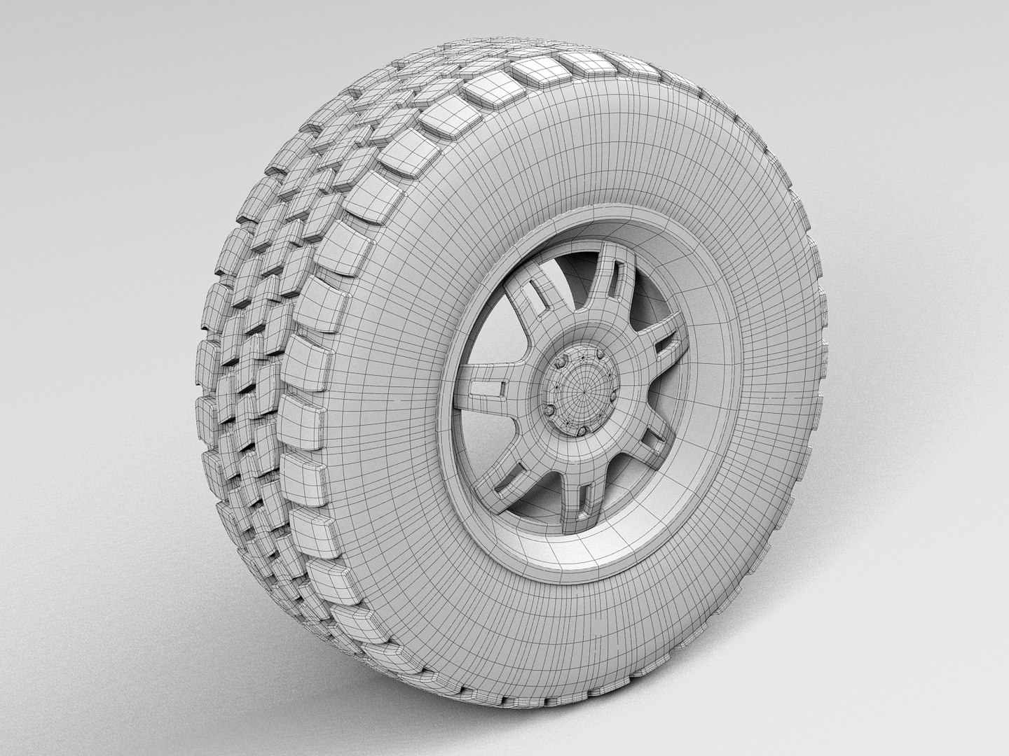 Truck wheel 3D model - TurboSquid 1394432