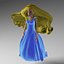 3d Cartoon Princess Model
