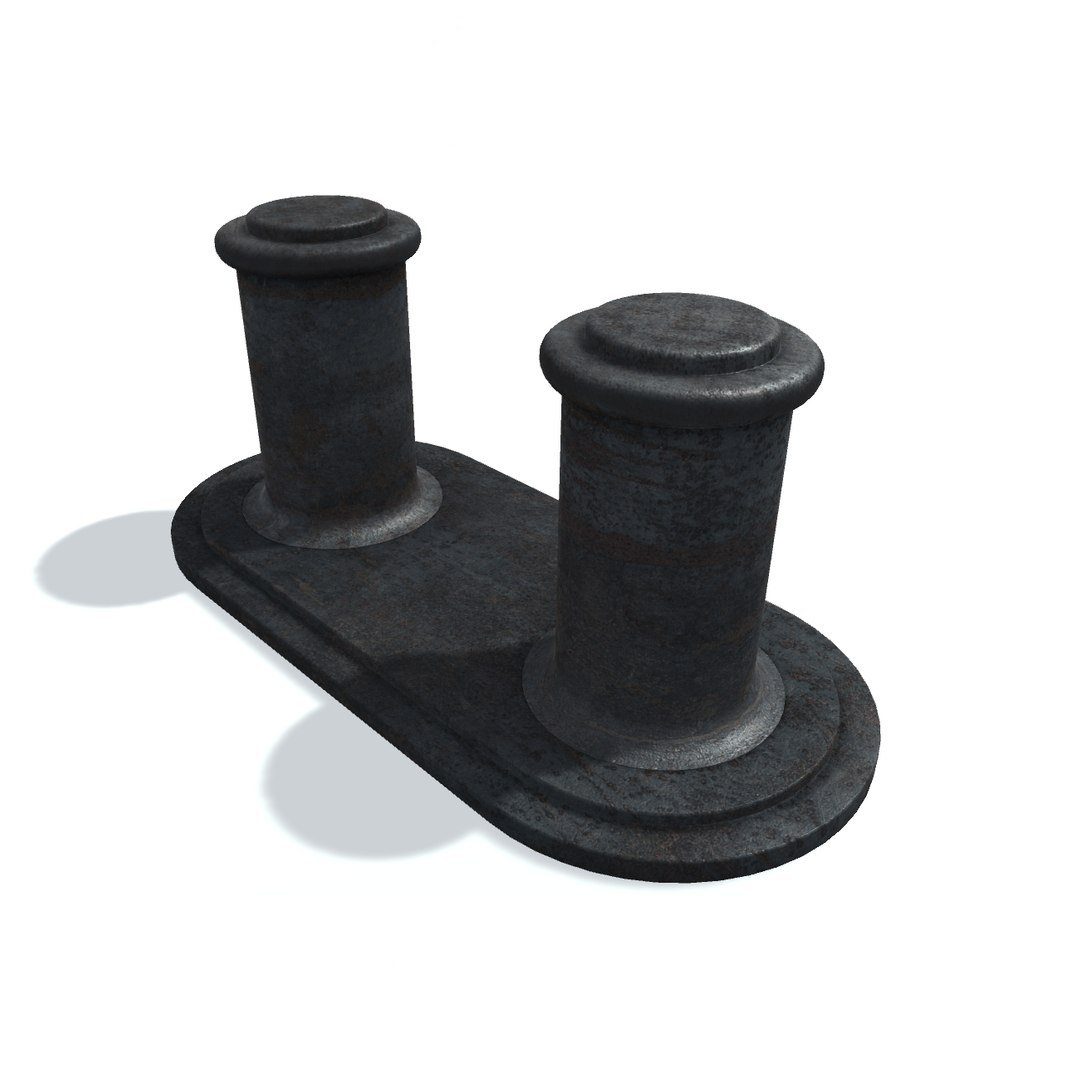 Ship Bollard G 3D Model - TurboSquid 1368404