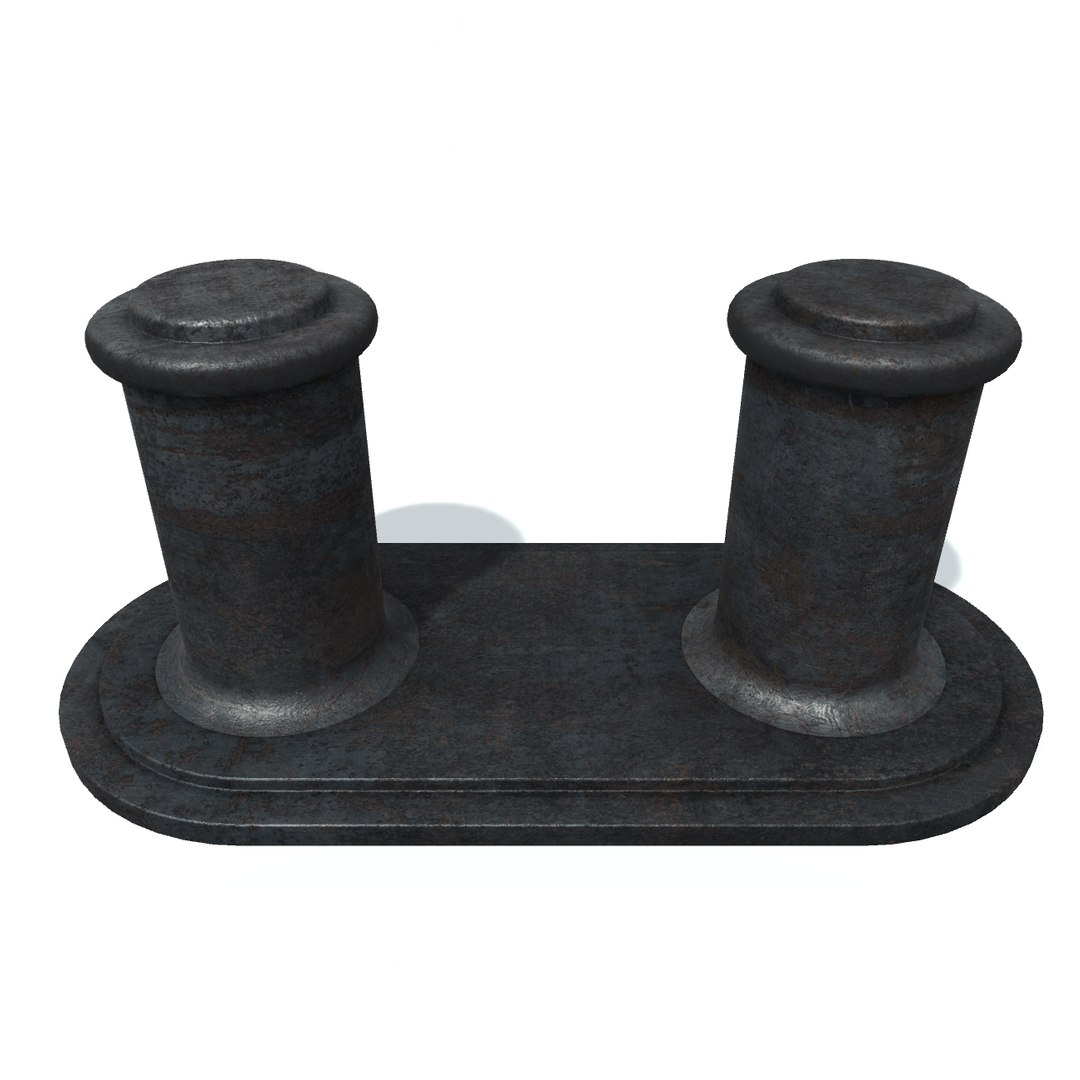 Ship Bollard G 3D Model - TurboSquid 1368404
