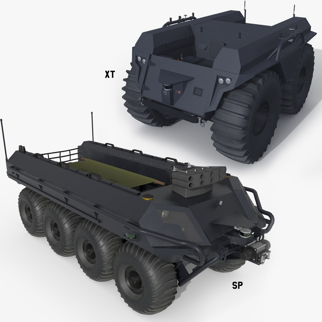 Mission Master XT SP A-UGV 3D Model - TurboSquid 2362885