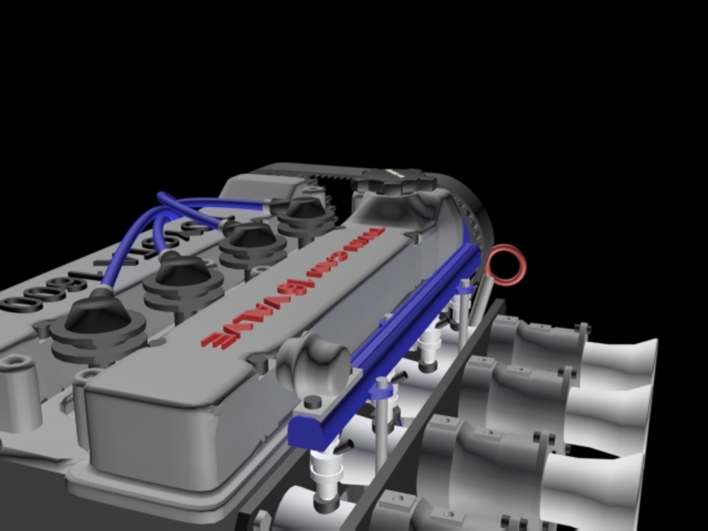 Toyota 4a-ge Engine 3D - TurboSquid 1332851