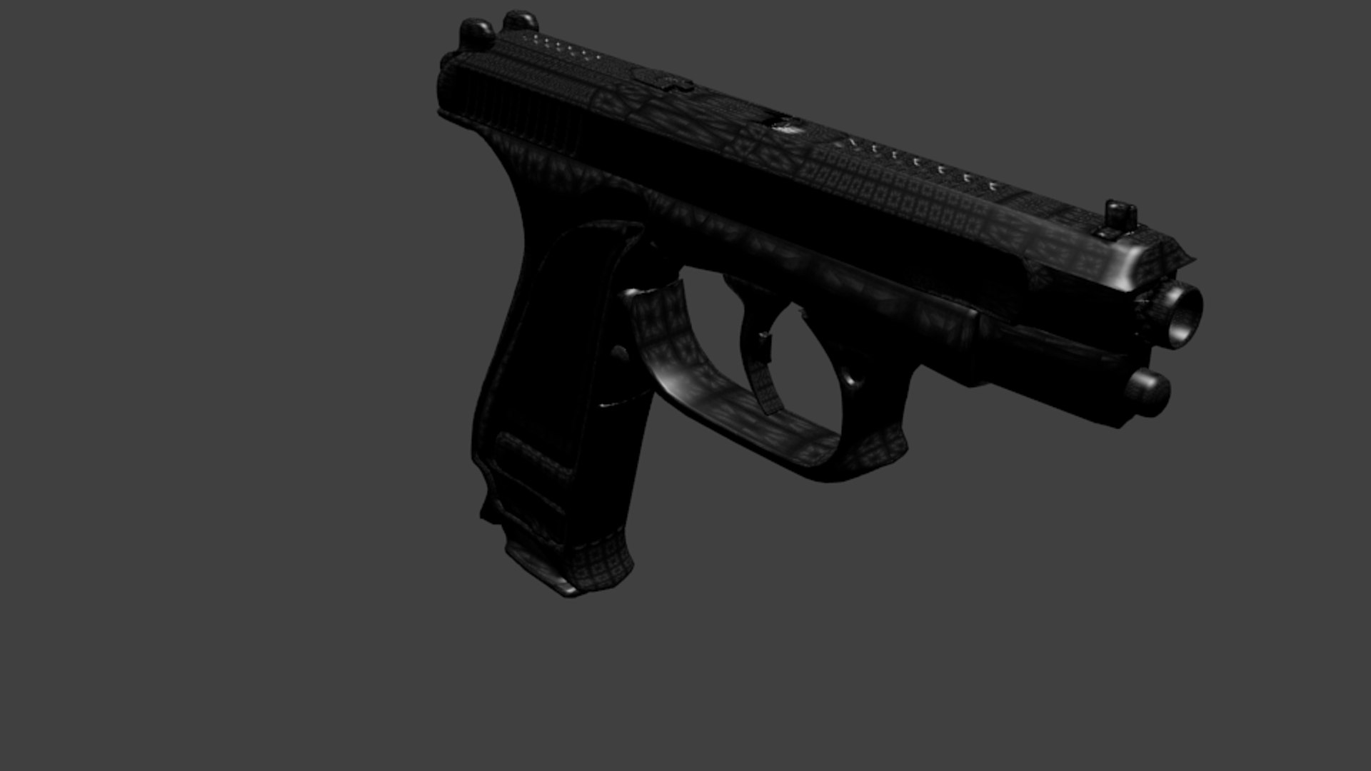 3D Gsh-18 Pistol Model - TurboSquid 1195337
