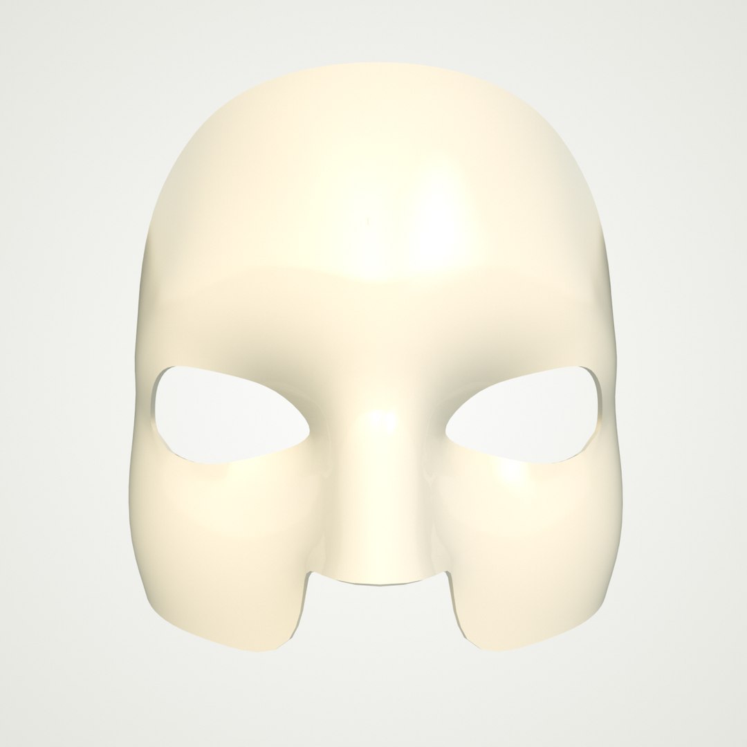Stl Mask 3D Model - TurboSquid 1409429