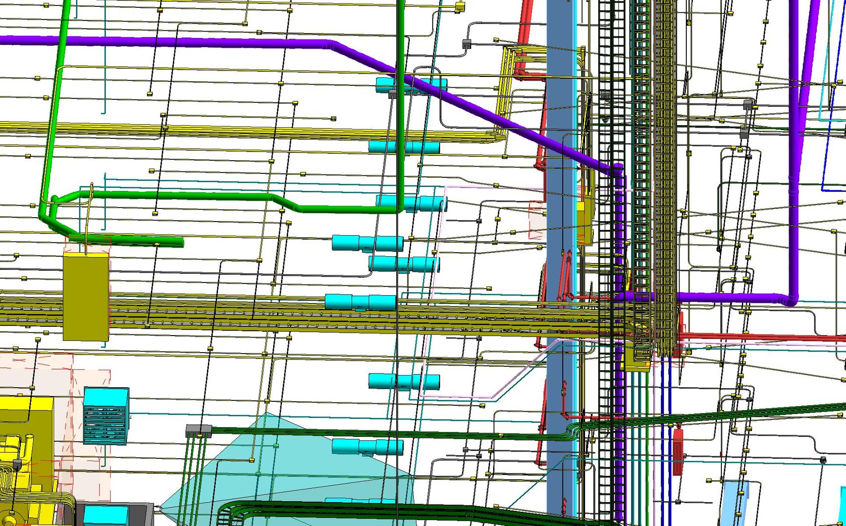 3D Revit MEP Systems For A Tower - TurboSquid 1880995
